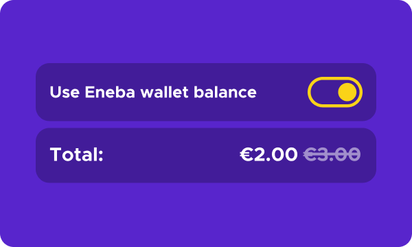Explore Eneba Cashback offers and save even more